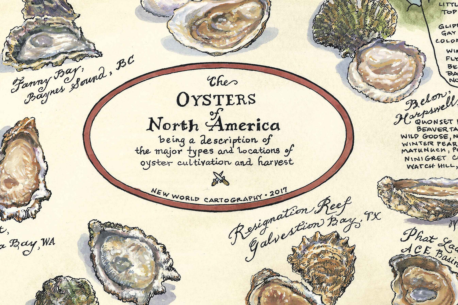 Behind a map: Oysters of North America – new.world.cartography